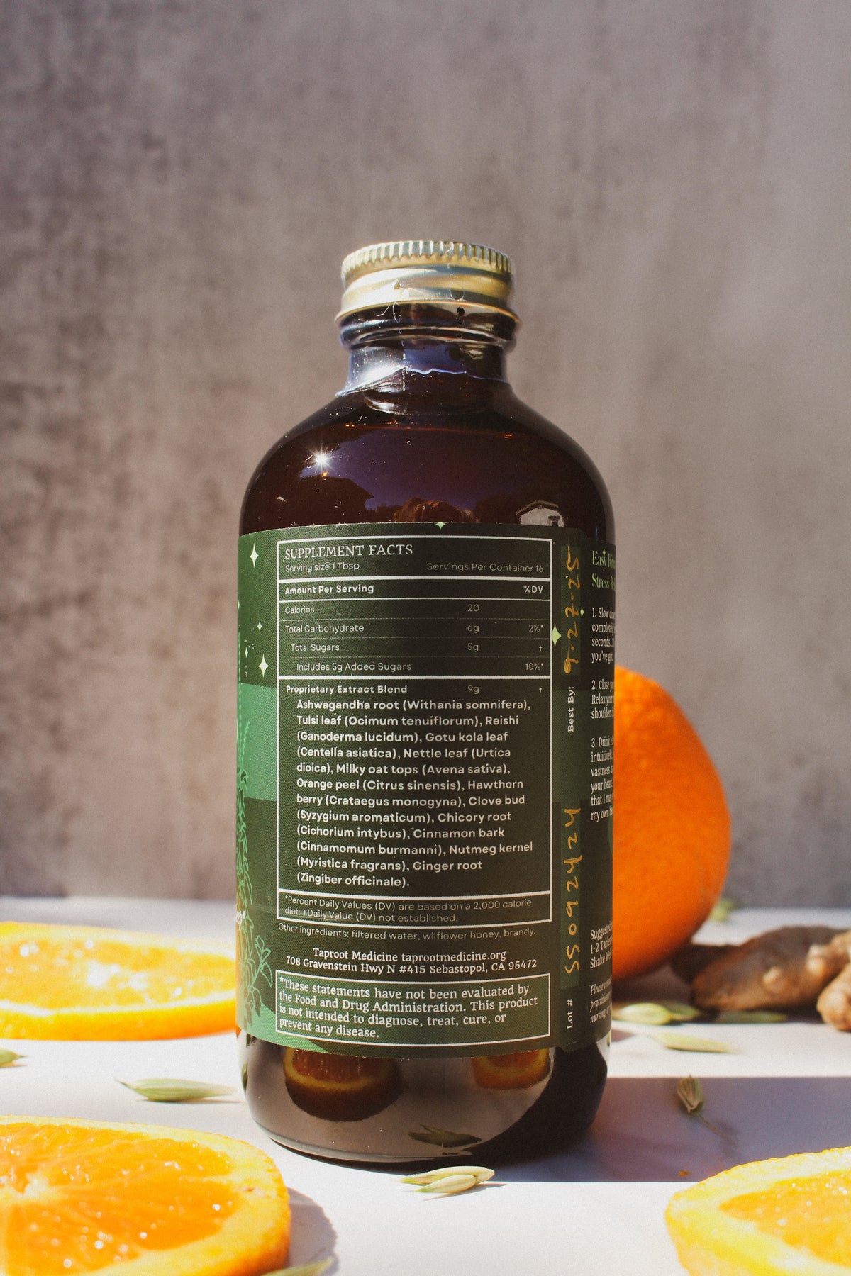 System Soother Syrup | Taproot Medicine